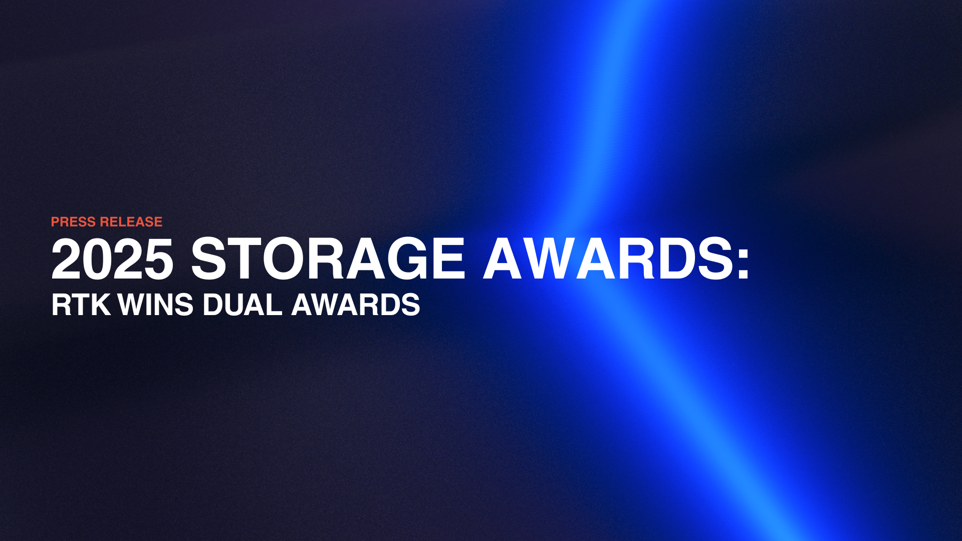RTK Group Secures Dual Wins At 2025 Storage Awards | RTK Group